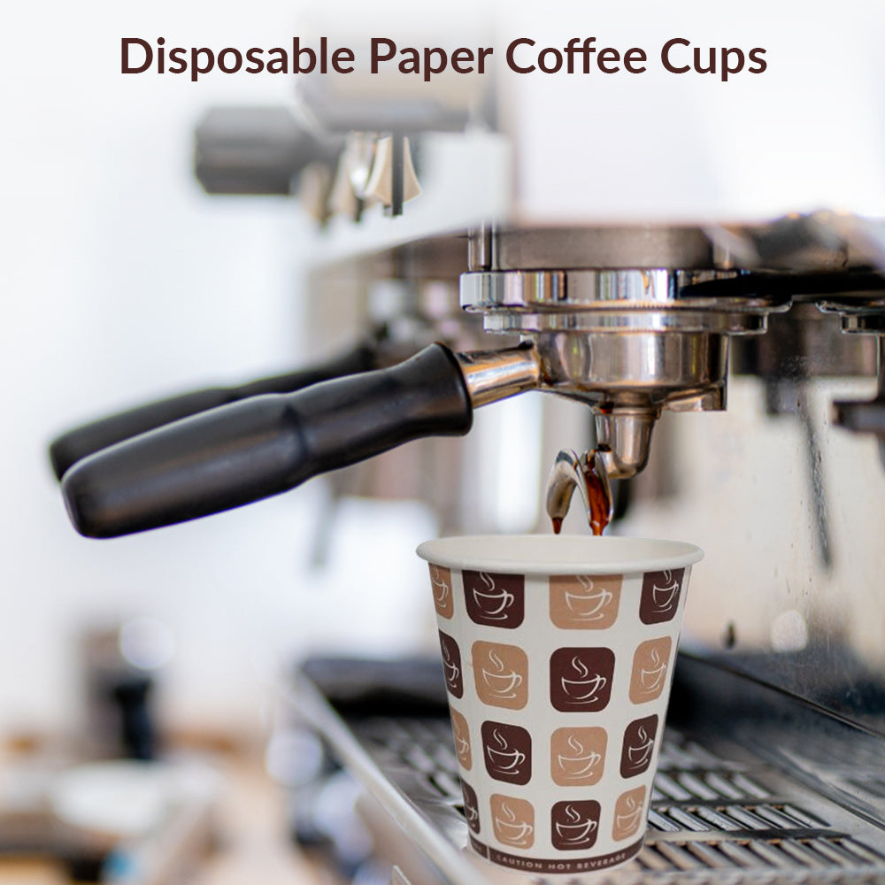 Buy Strong Disposable Hot and Cold Drink Paper Cups - 8oz Online.