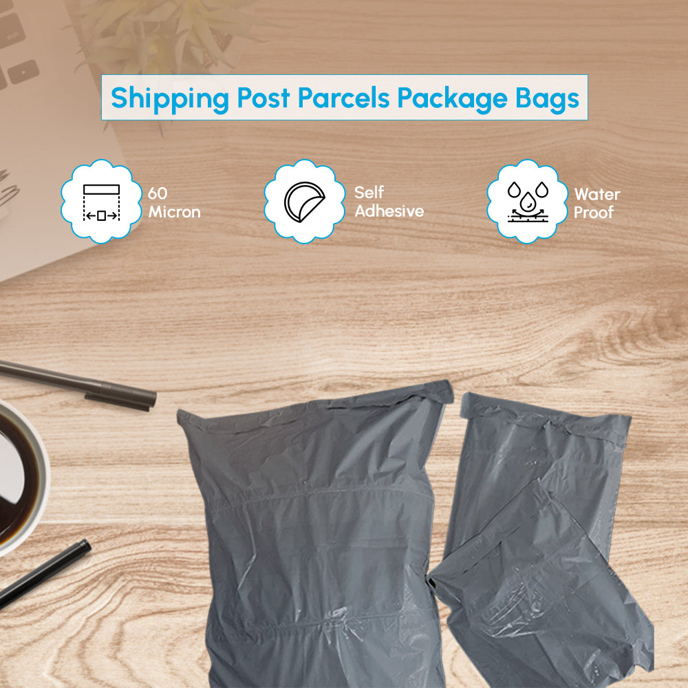 Buy 50PK Grey Poly Postal Plastic Mailing Bags Online