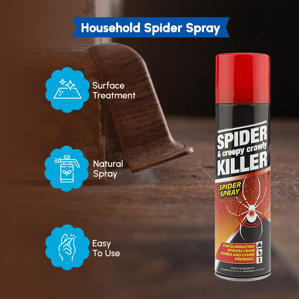 Spider & Creepy Crawly Insect Killer Spray | 2x200ml